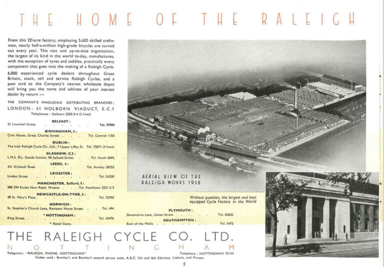 1939 Raleigh Lady’s Sports ‘Model 32’ – Online Bicycle Museum Shop